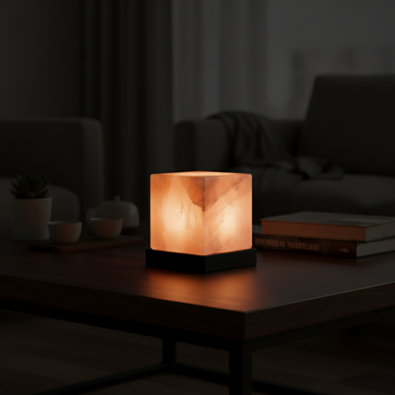 Himalayan Salt Lamp-Cube Shape – Nowruz Foods